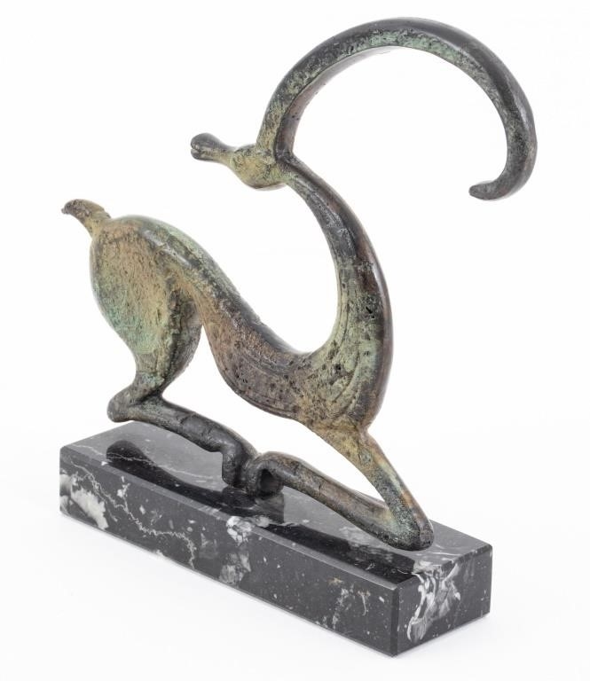Frederick Weinberg | Frederick Weinberg Style Bronze Ibex Sculpture ...