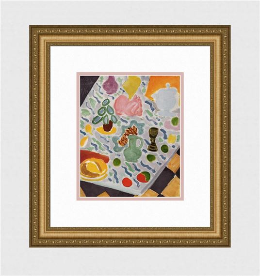 Henri Matisse | Impressive 1943 HENRI MATISSE Color Lithograph Marble ...