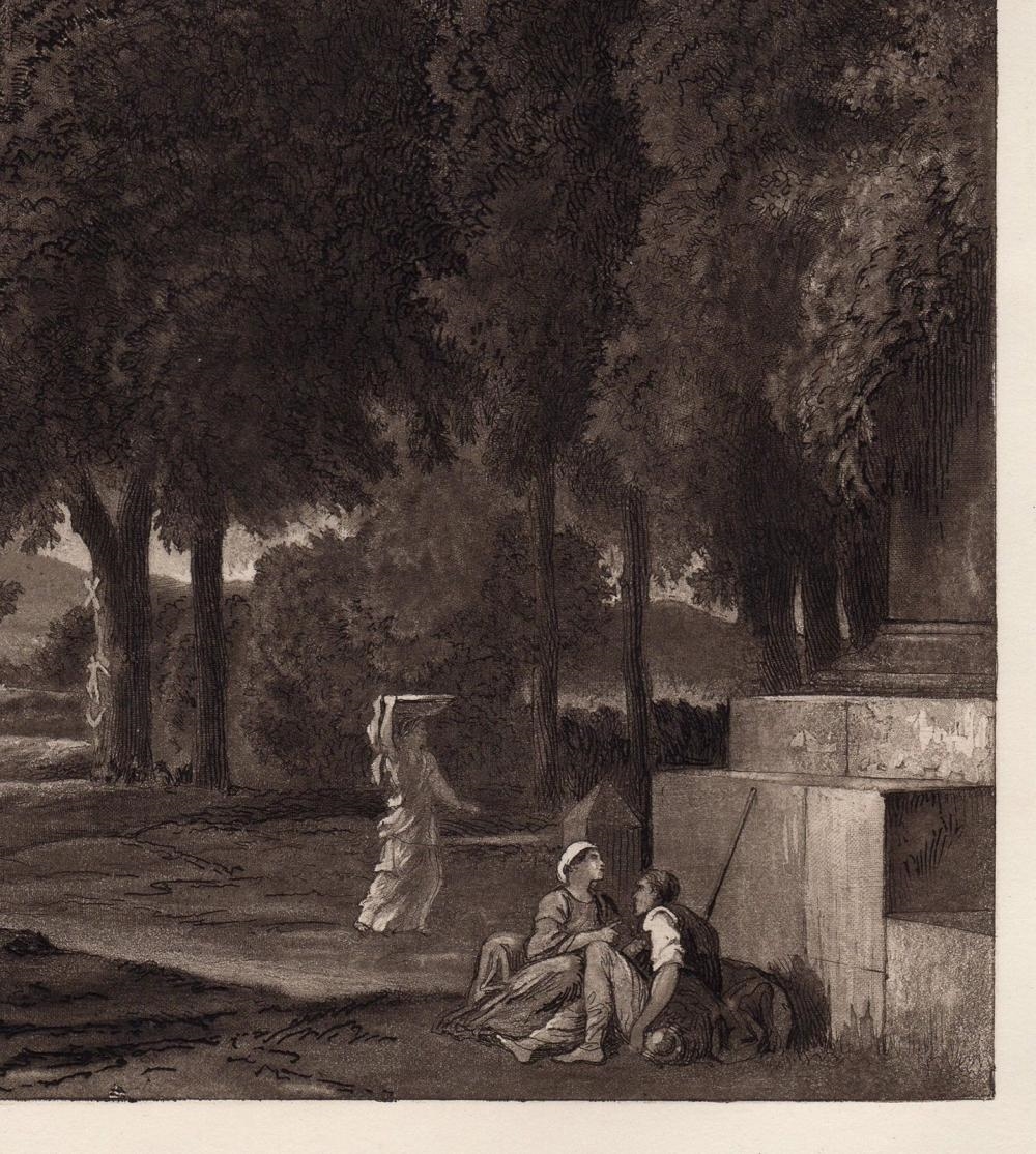 Nicolas Poussin | Nicolas Poussin 1886 etching Phocion signed (1842 ...