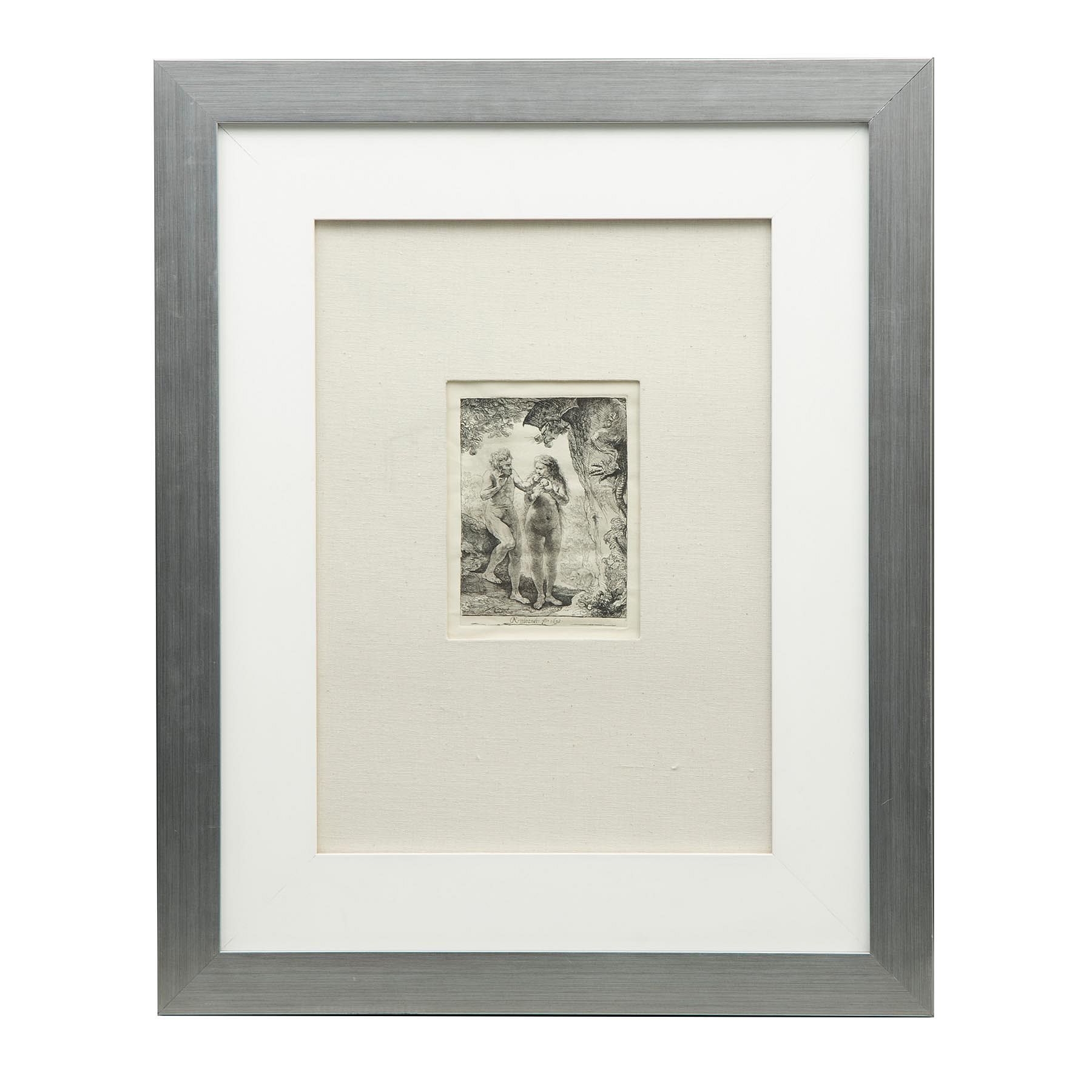 Rembrandt van Rijn | Adán y Eva (1638) | MutualArt