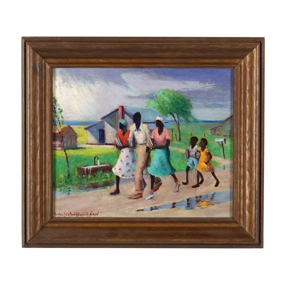 Walter Whitcomb Thompson | Five 'Til Nine (Circa 1947) | MutualArt