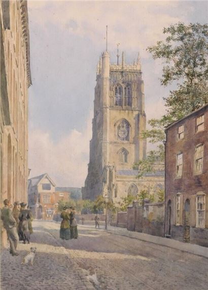 George Moore Henton | St Margaret's Church Leicester (1897) | MutualArt
