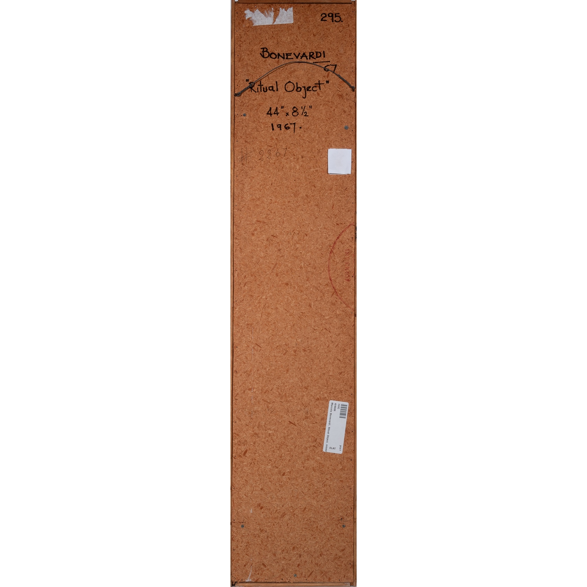 Marcelo Bonevardi | Ritual Object (1967) | MutualArt
