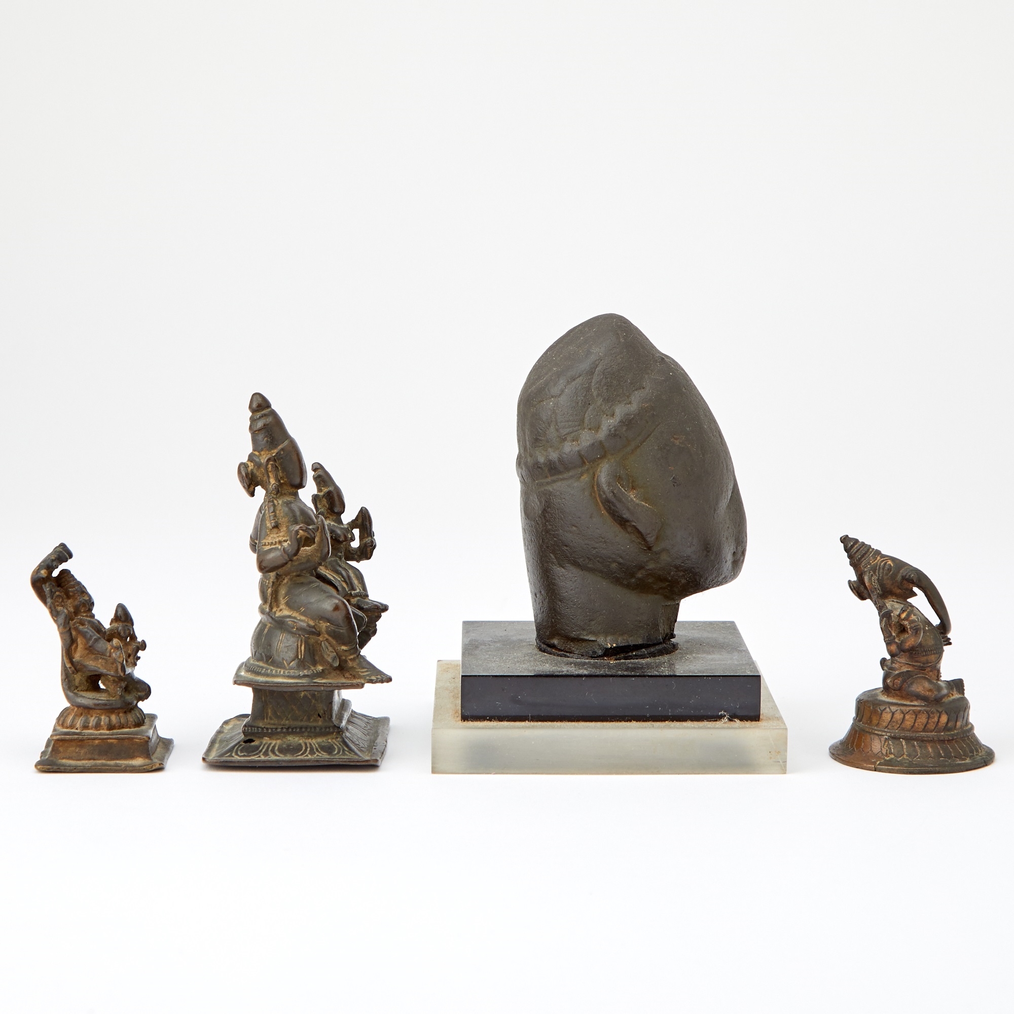 Indian School, 18th Century | Four Indian Miniature Sculptures18th ...