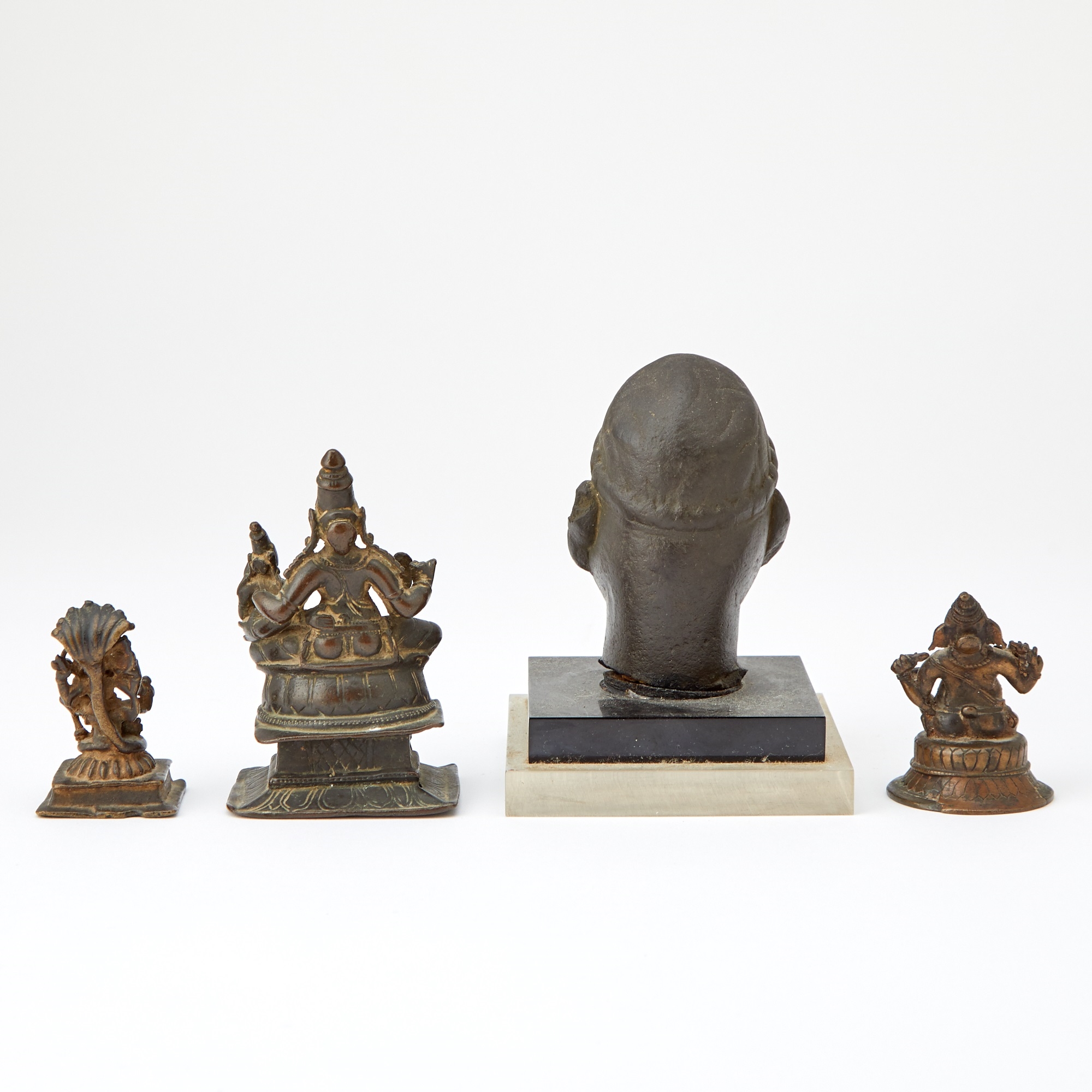 Indian School, 18th Century | Four Indian Miniature Sculptures18th ...
