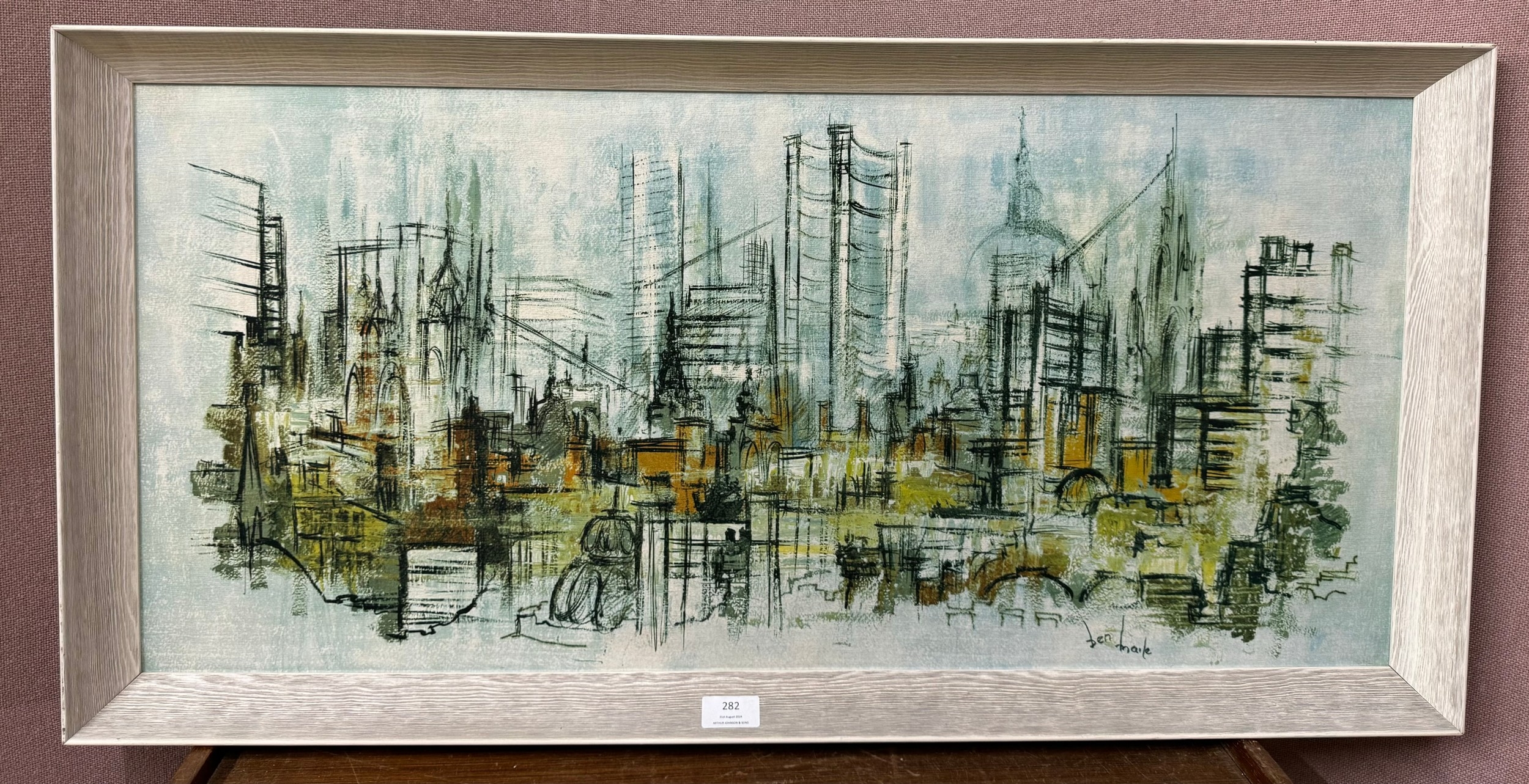Ben Haile | A Ben Haile London skyline print | MutualArt