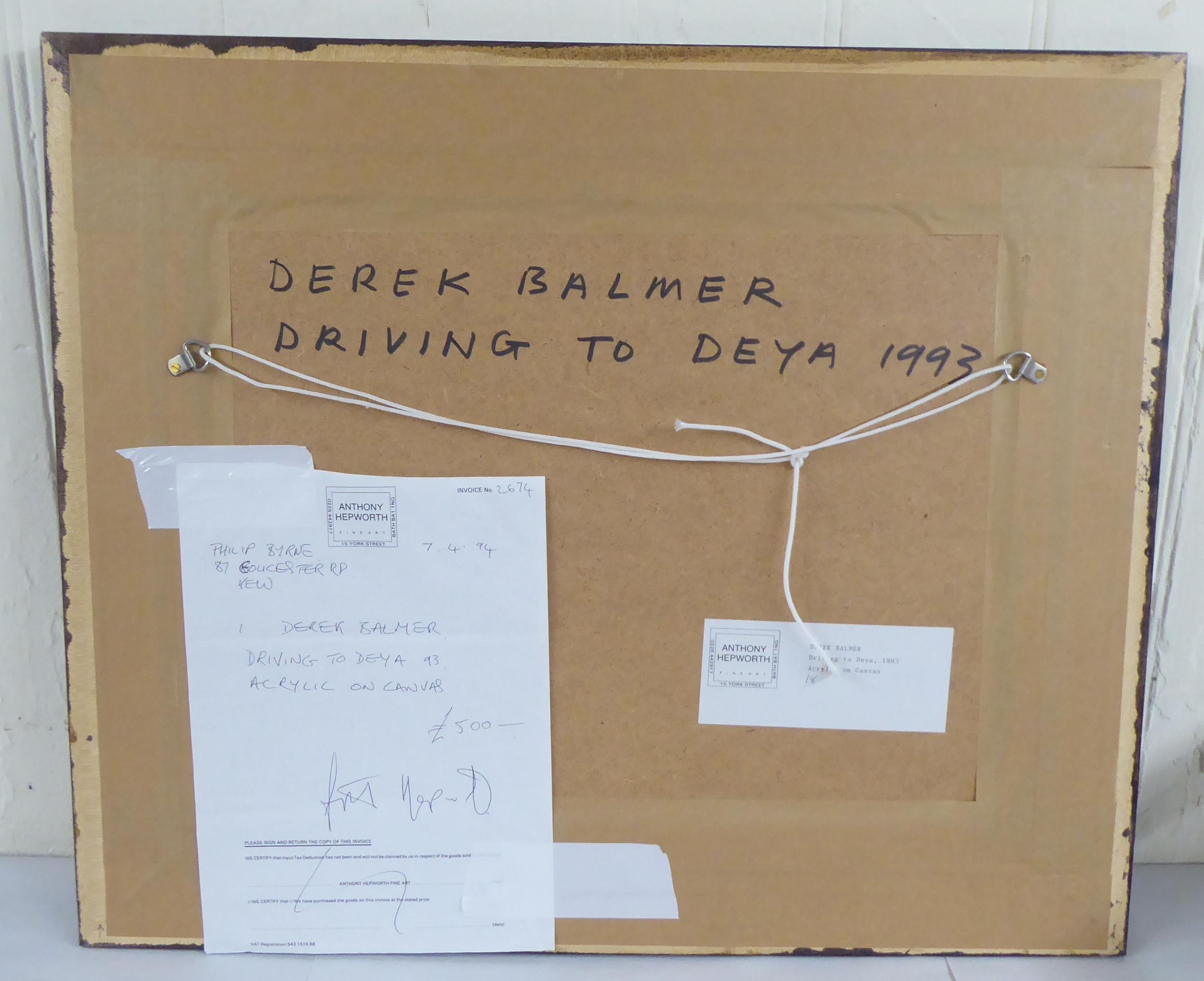 Derek Balmer | Driving to Deya (1993) | MutualArt