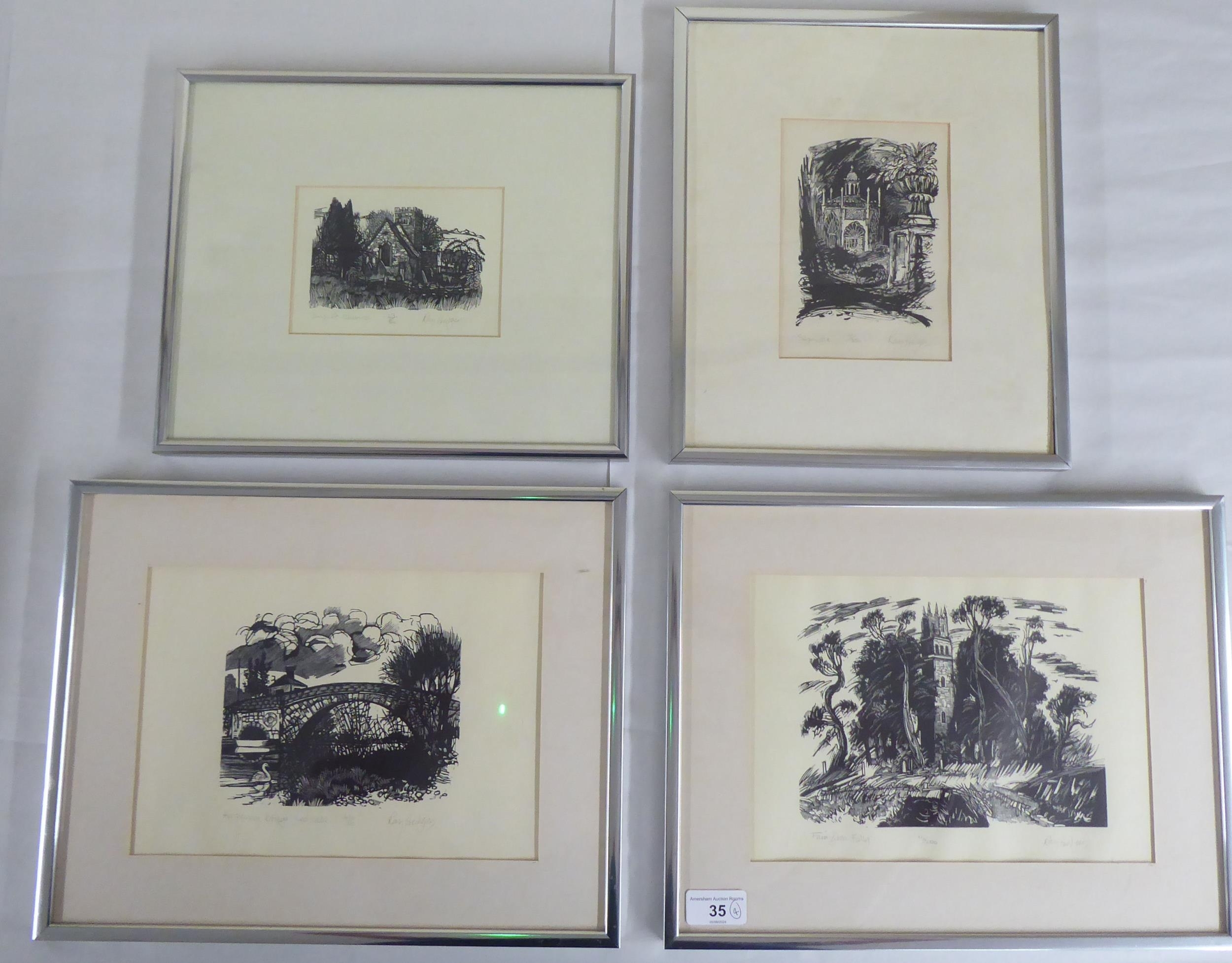 Ray Hedger | After Ray Hedger - four individually titled monochrome ...