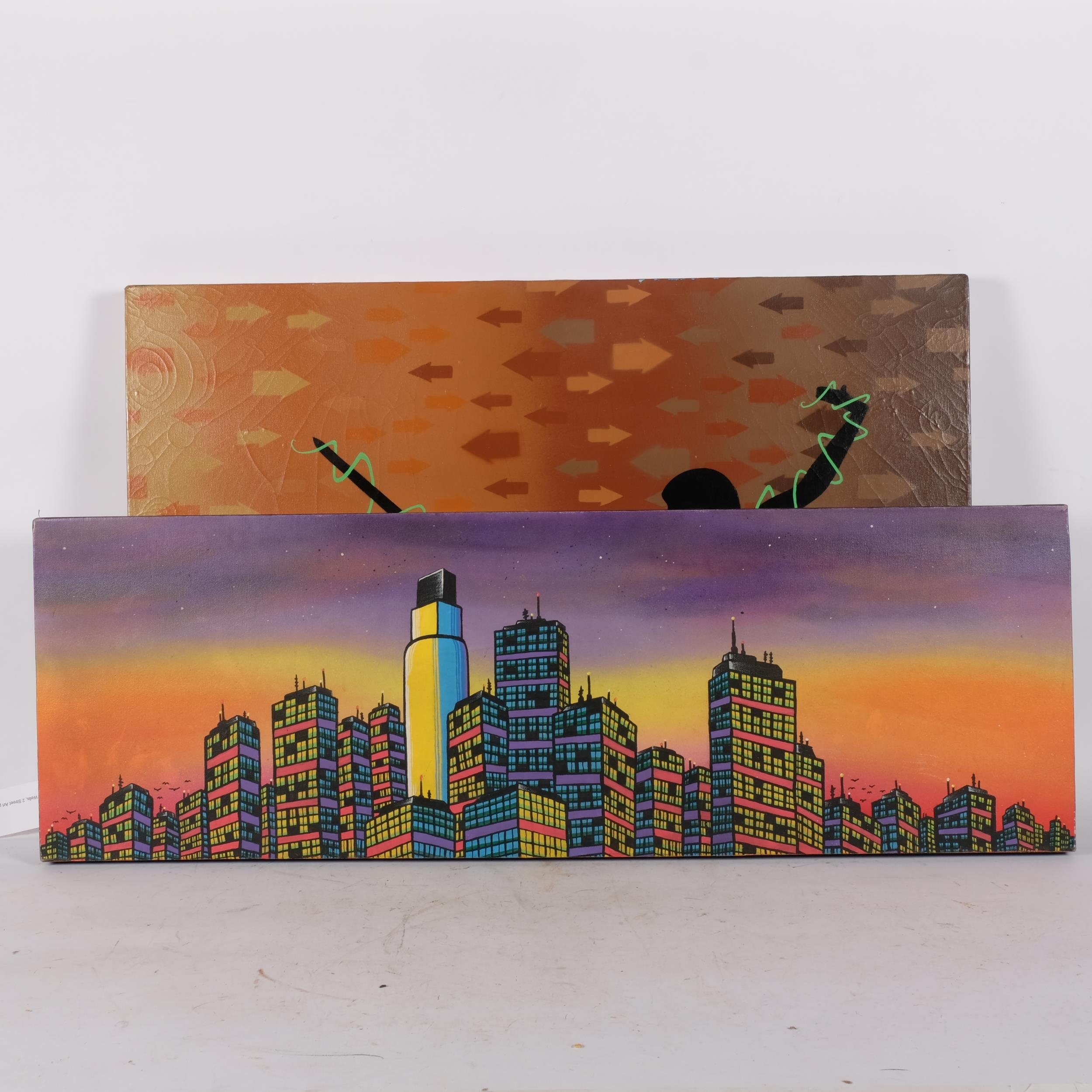 David Eagles | 2 street art paintings (2010 - 2012) | MutualArt