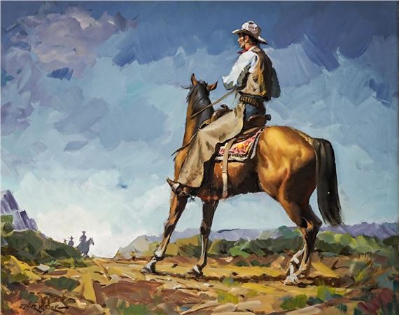Clair V. Fry | Clair V Fry (American, 1901-1995) Oil on Board | MutualArt