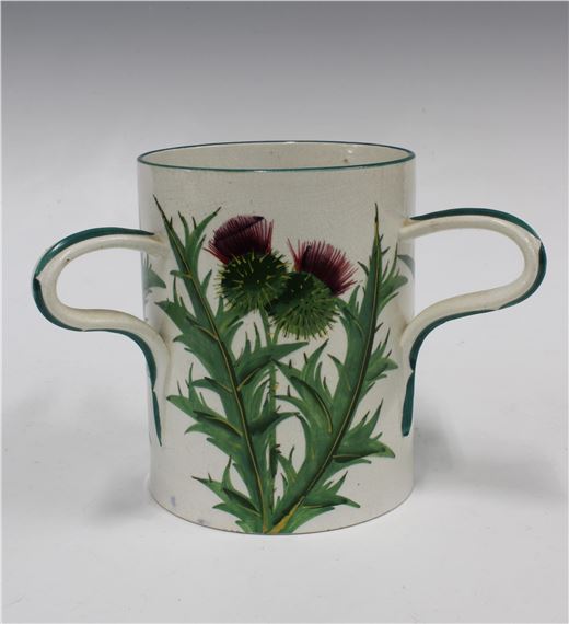 Wemyss Ware | Wemyss Ware thistles pattern tyg | MutualArt