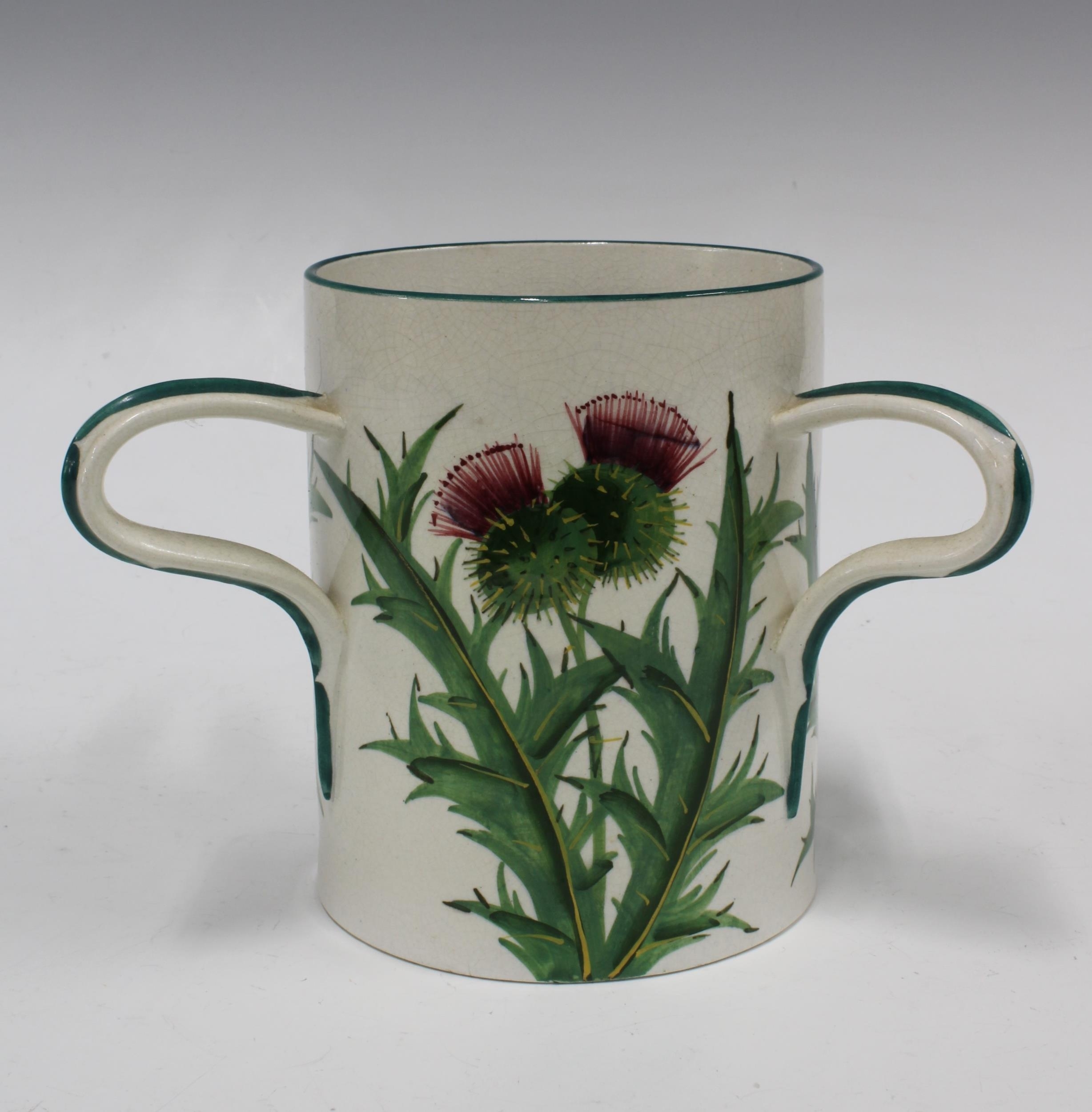 Wemyss Ware | Wemyss Ware thistles pattern tyg | MutualArt