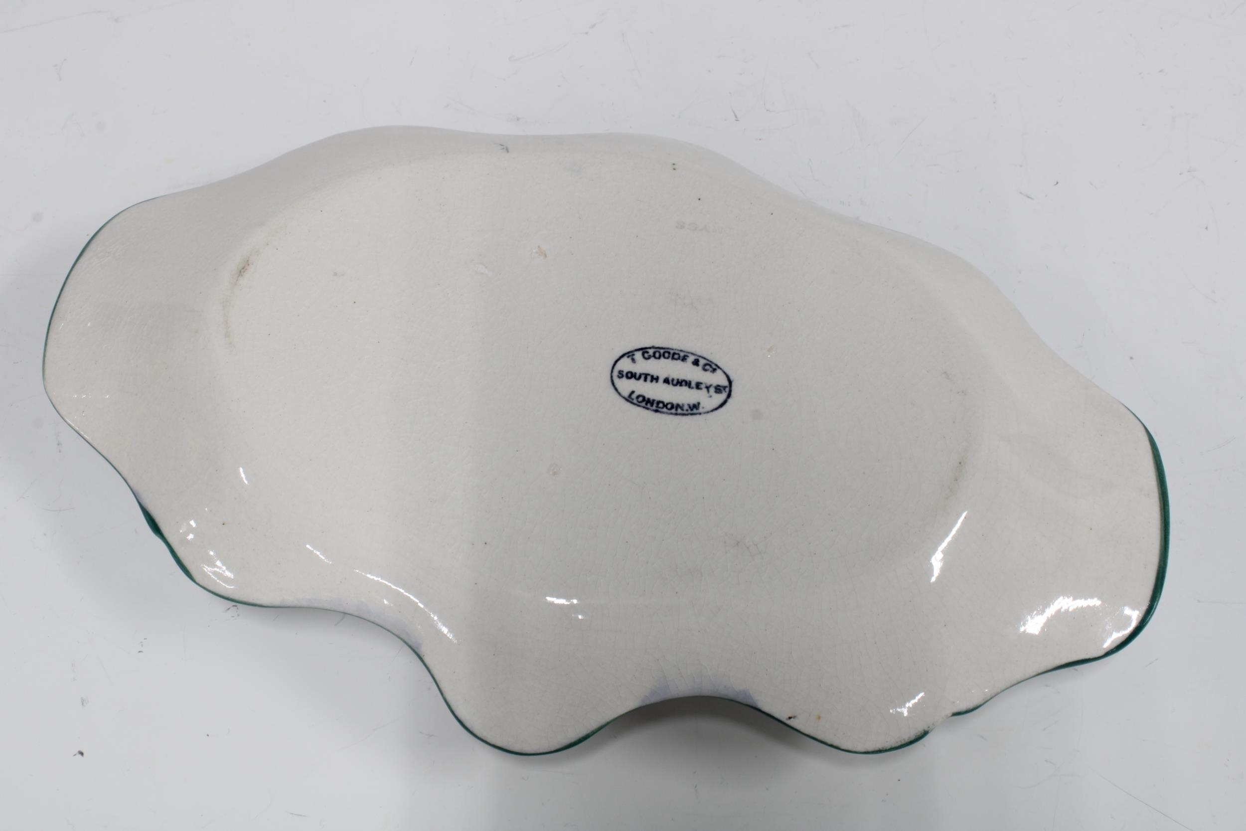 Thomas Goode | Wemyss pottery desk inkstand with cabbage roses pattern ...