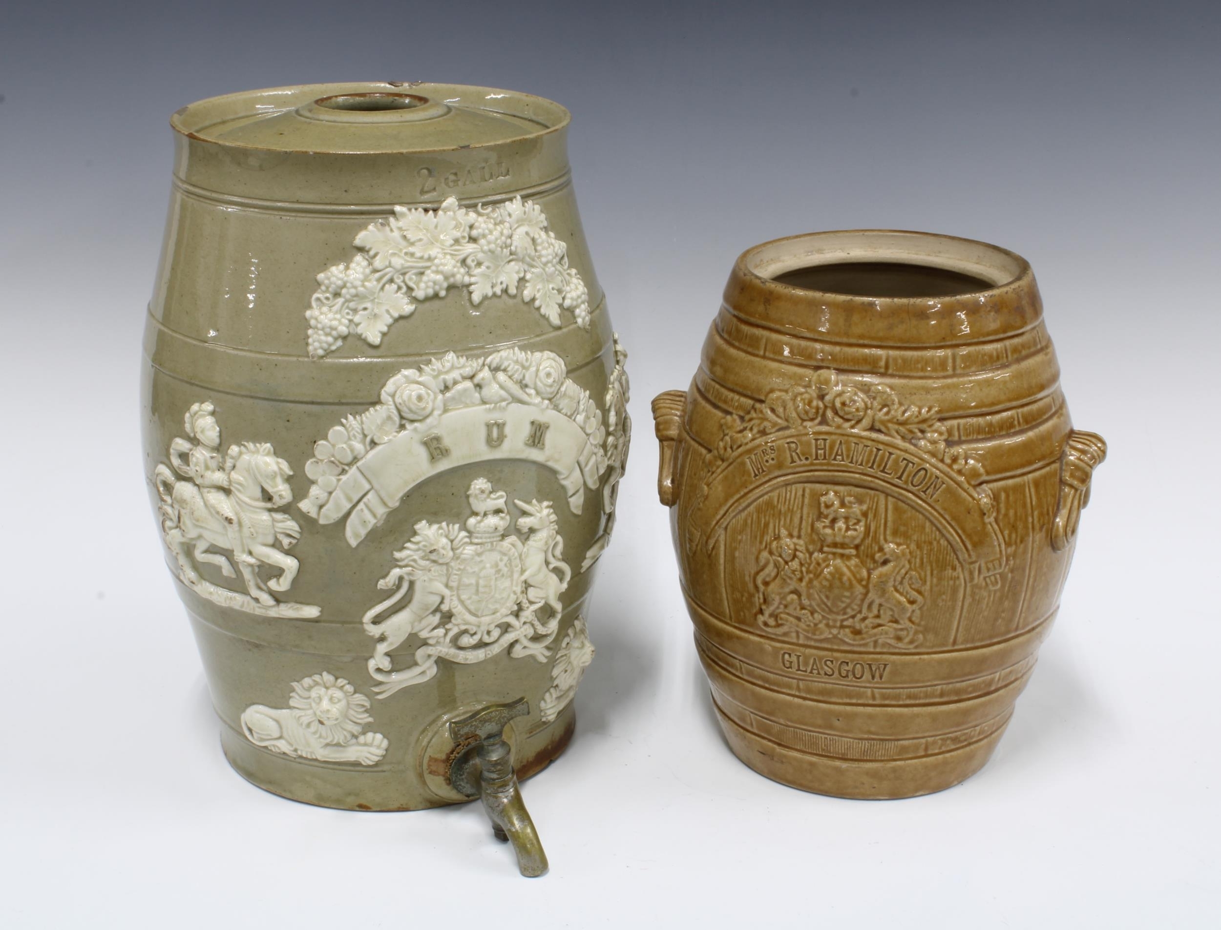 Unknown | 19th century 2 Gallon Rum dispenser (19th Century) | MutualArt