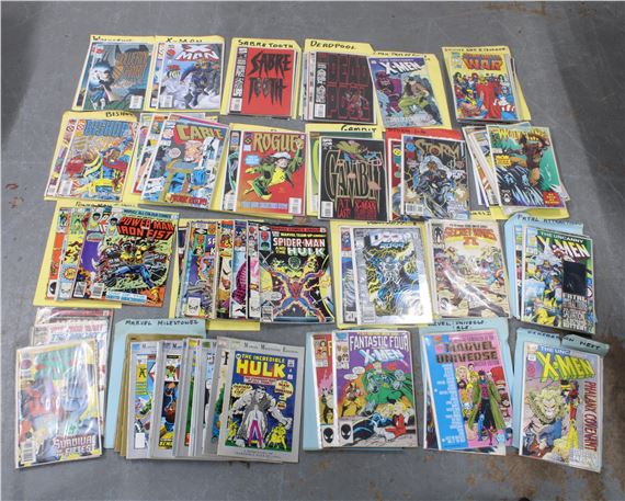 Marvel Comics | Collection of vintage Marvel comics | MutualArt