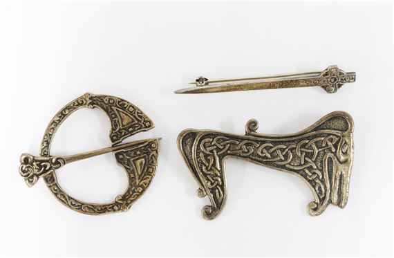 Robert Allison | An unusual lain MacCormack Iona silver brooch of ...