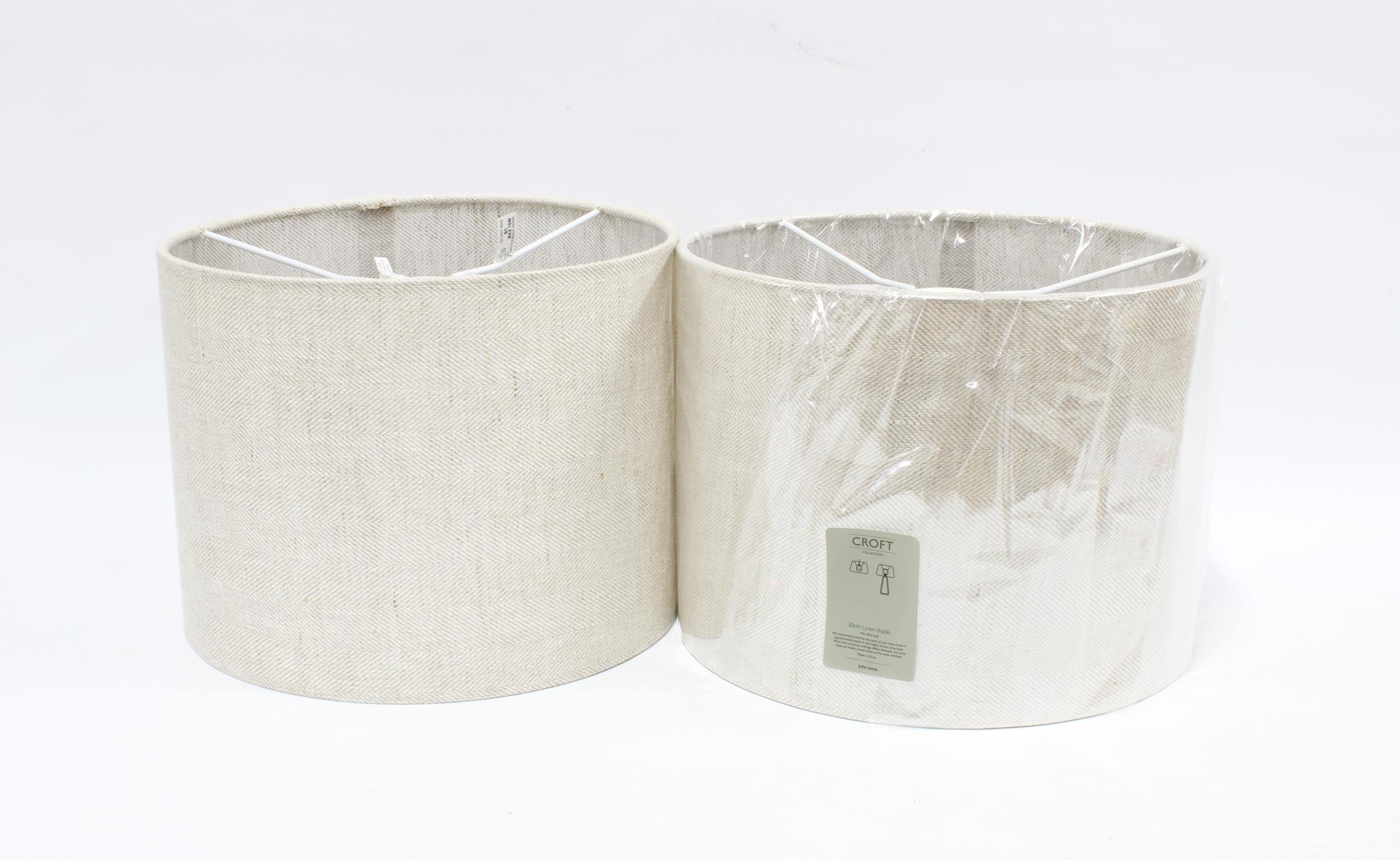 John Lewis | Pair of Croft Linen shades retailed by John Lewis | MutualArt