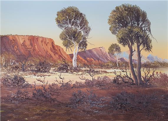 Henk Guth | Part of the Western Macdonnell Ranges near Alice Springs ...