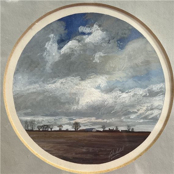 John Luce Lockett | three gouache views of Northamptonshire (1990s ...