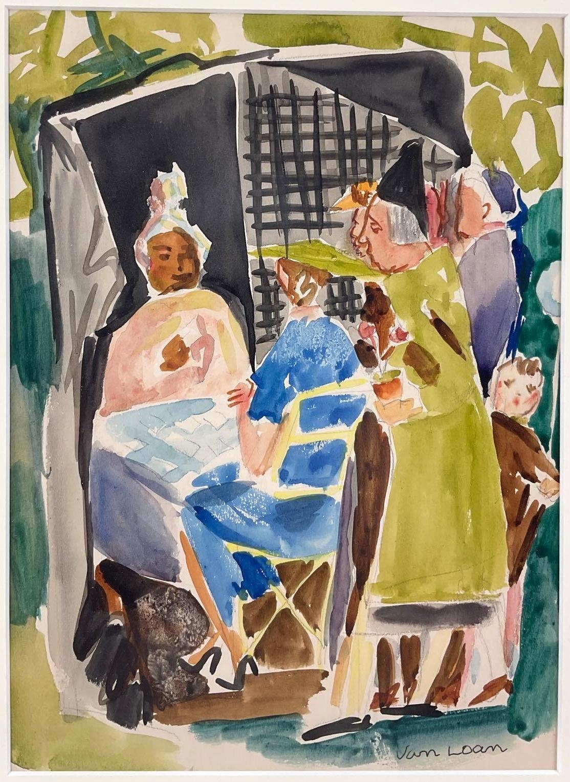 Dorothy Van Loan | Group of ladies | MutualArt