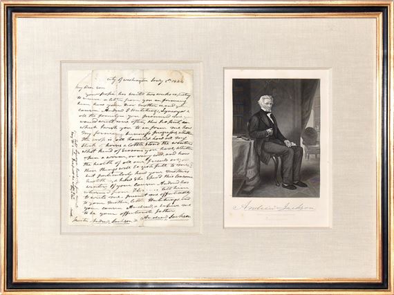 Andrew Jackson | Andrew Jackson Autograph Letter, Signed | MutualArt