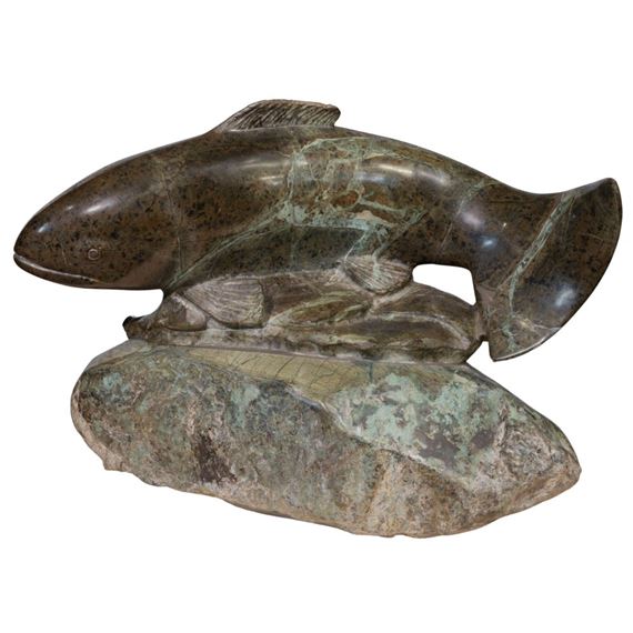 John Cody | Stone Fish Sculpture | MutualArt
