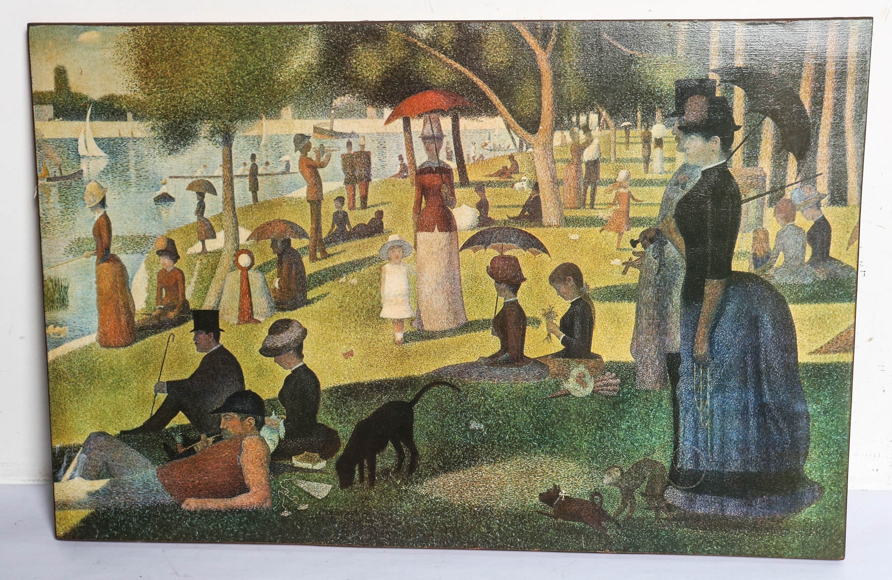 Georges Seurat | A Sunday Afternoon on the Island of La Grande Jatte ...