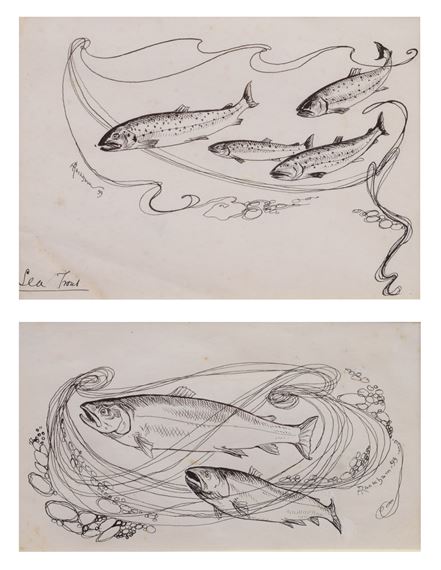 Arthur Rackham | Sea Trout | MutualArt