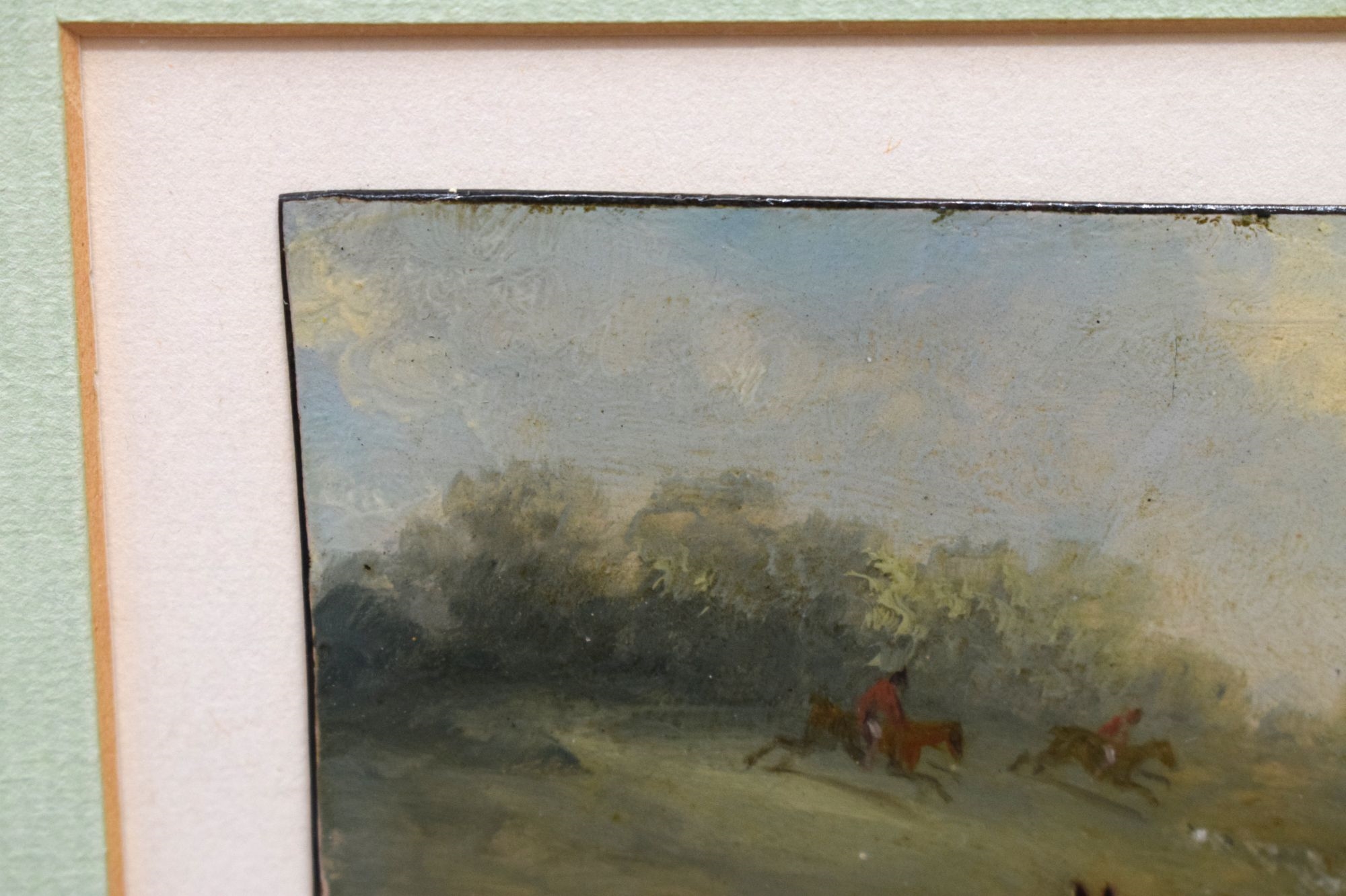 Samuel Raven | Vixen and cub running from an approaching hunt | MutualArt