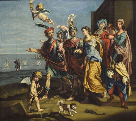 Guido Reni | The Abduction of Helen | MutualArt