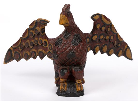Barbara Strawser | FOLK ART EAGLE (1974) | MutualArt