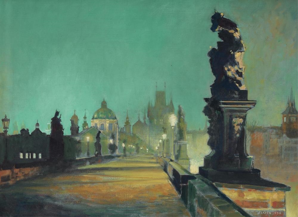 Jan Sládek | Charles Bridge, Prague | MutualArt