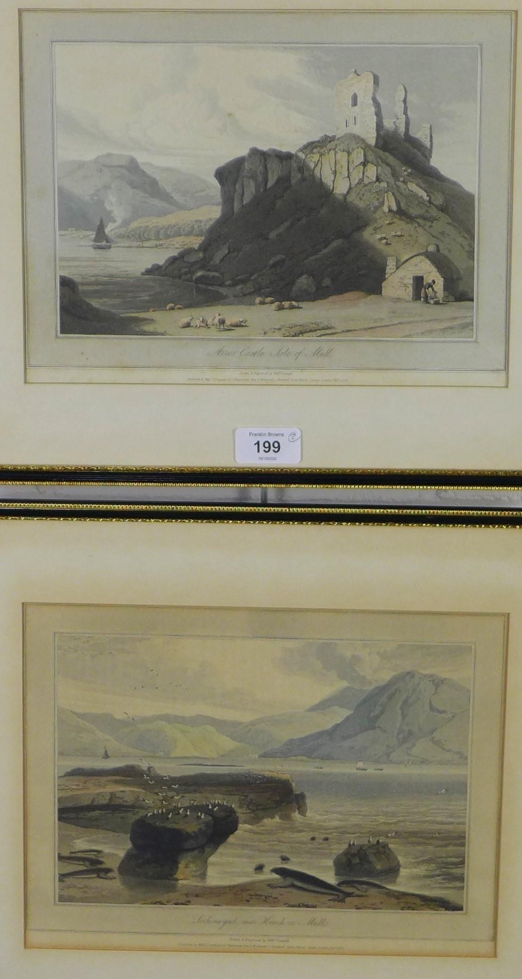 William Daniell | A pair of William Daniell coloured prints | MutualArt