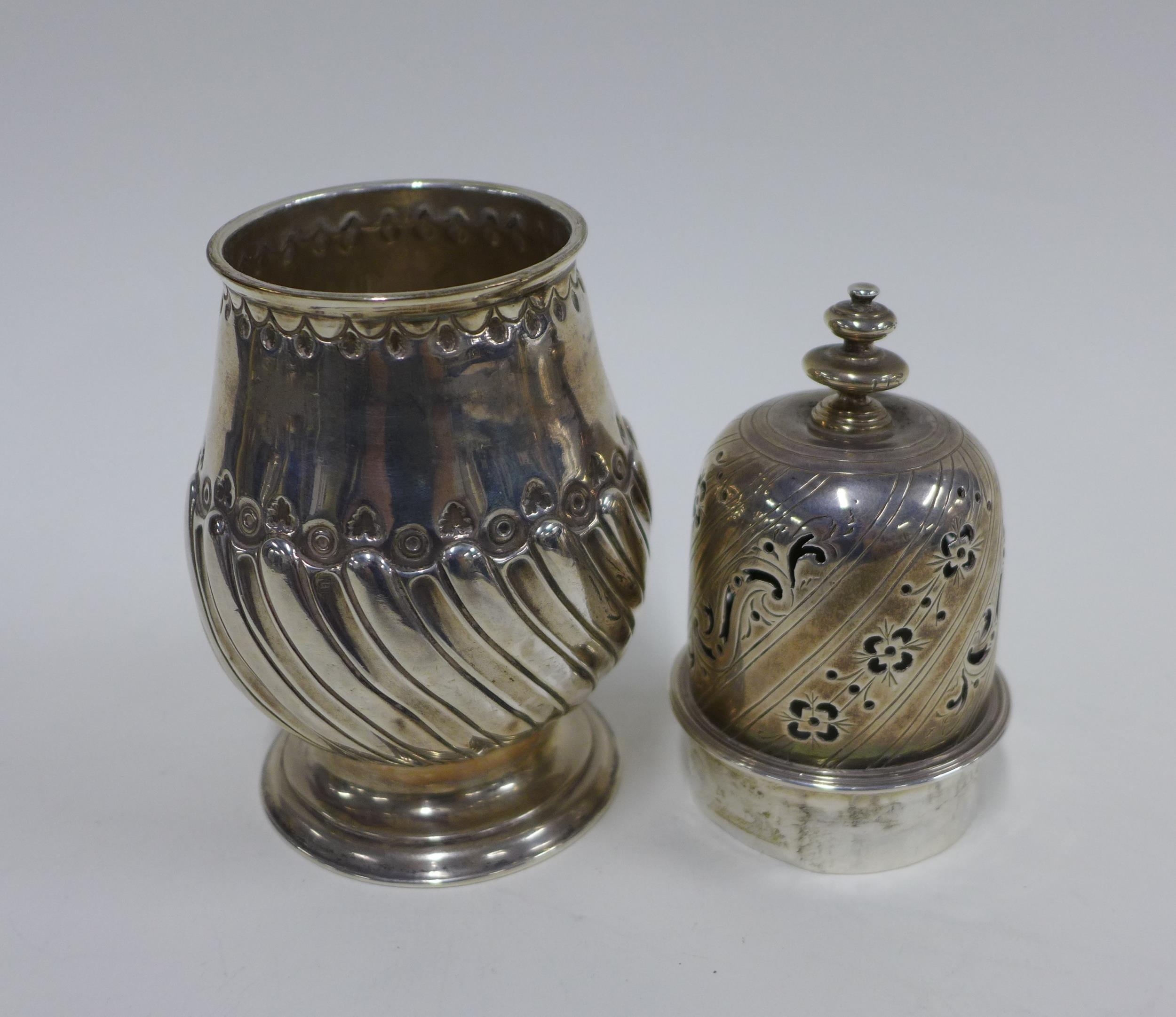 Hester Bateman | WITHDRAWN George III silver sugar castor (1777 ...