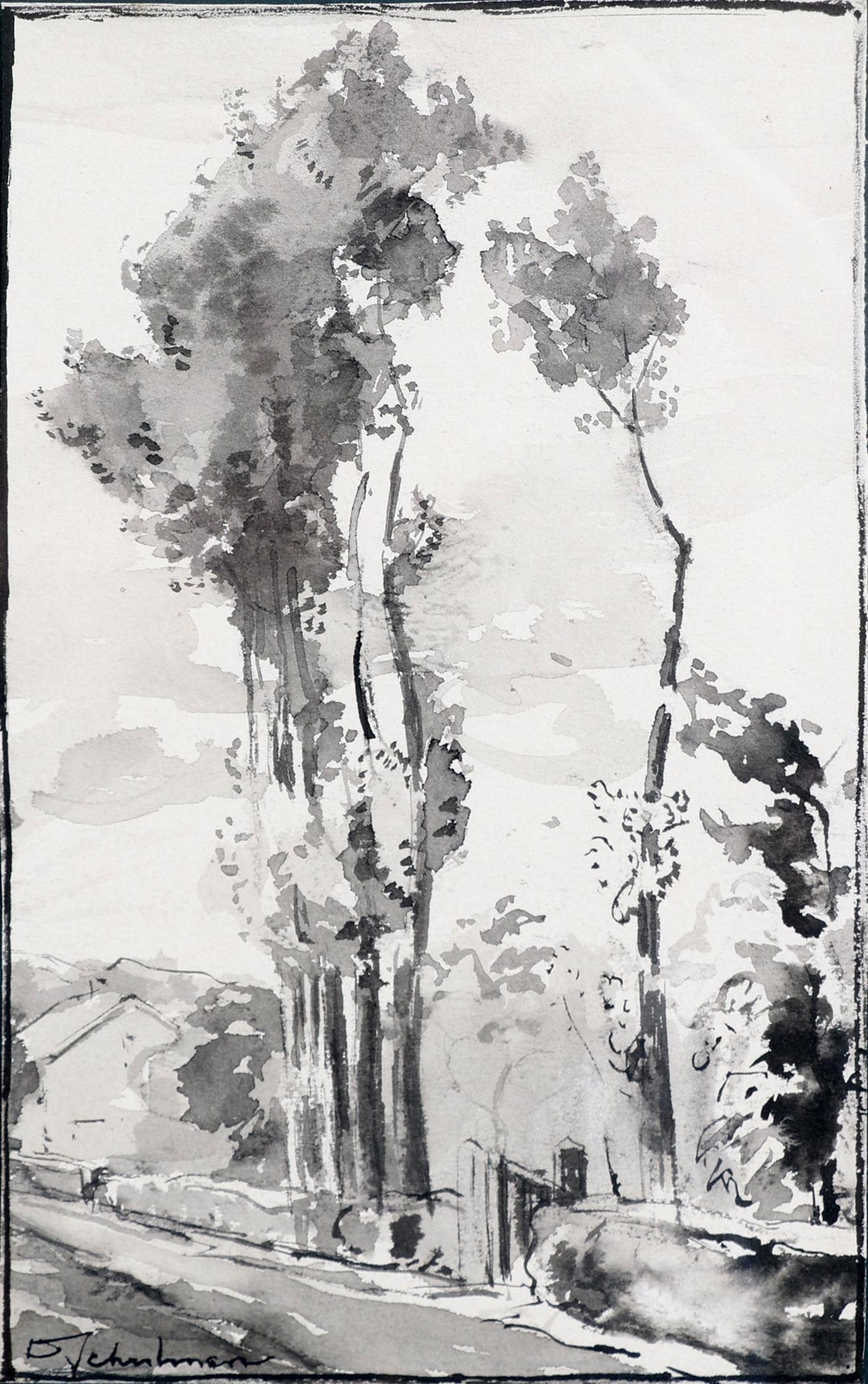 David Schulman | Gezicht op de Montelbaanstoren Amsterdam | MutualArt