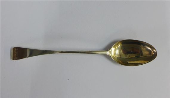 John Leslie | George III Scottish silver Maskin spoon (Circa 1790 ...