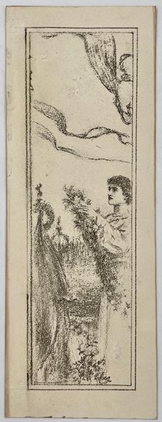 Fernand Khnopff | The Kiss - Le baiser (1918) | MutualArt