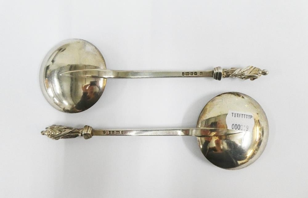 Martin Hall | Victorian pair of silver Apostle spoons (1878) | MutualArt
