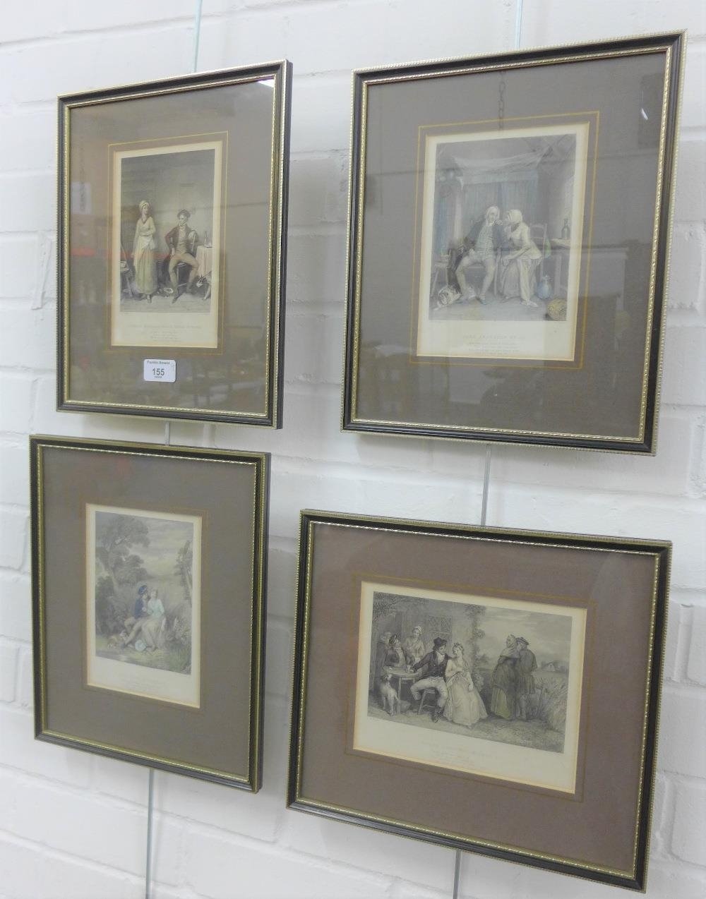 John Anderson | Set of four coloured engraved prints to include Husband ...