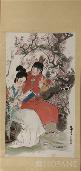 Liu Danzhai | Characters in the Red Mansion (1980) | MutualArt