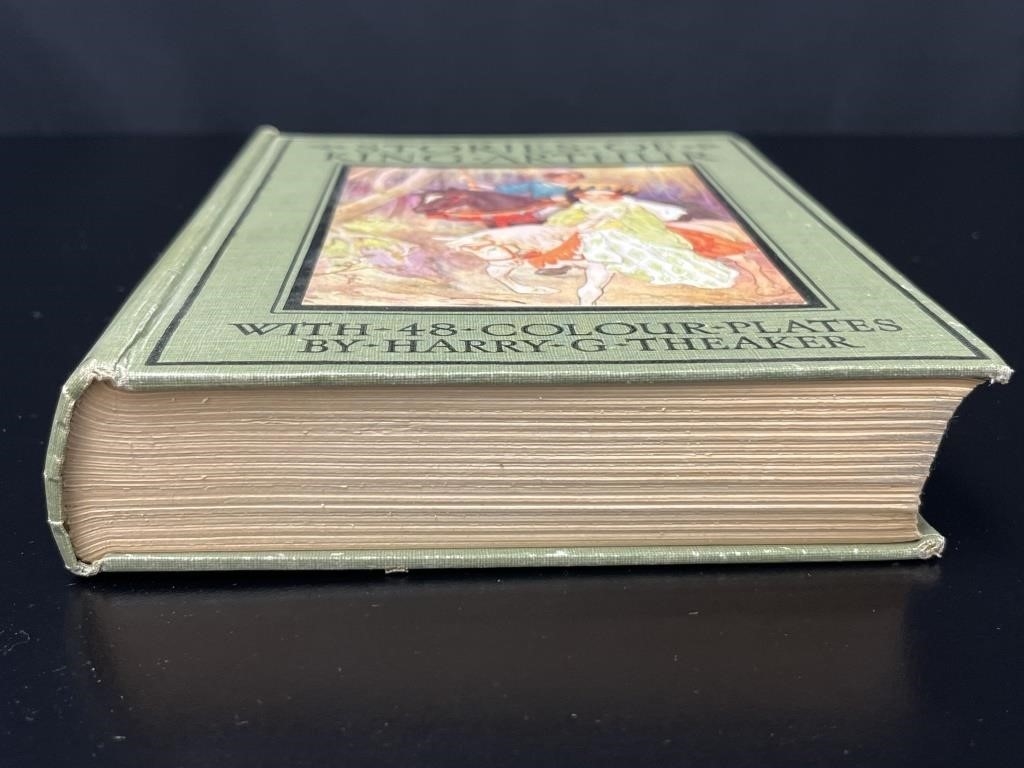 Harry G. Theaker | Stories of King Arthur, 48 Colour Plates, Theaker ...