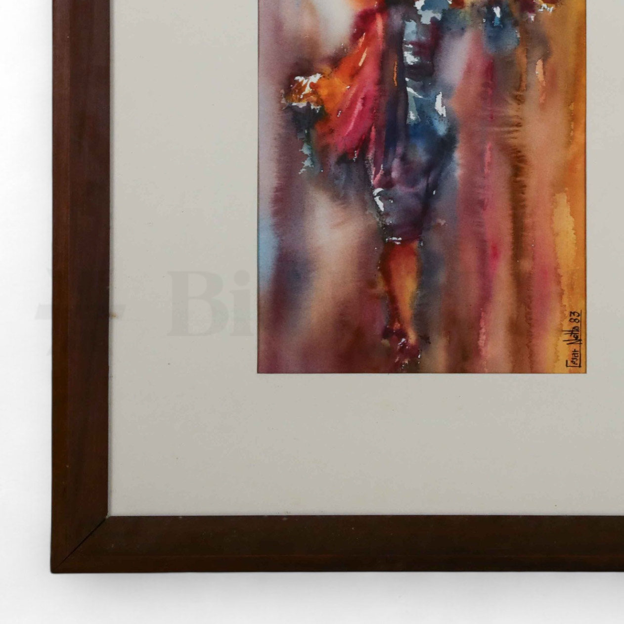 Cesar Netto | CÉSAR NETTO (n.1944) AGUARELA ORIGINAL (1944) | MutualArt