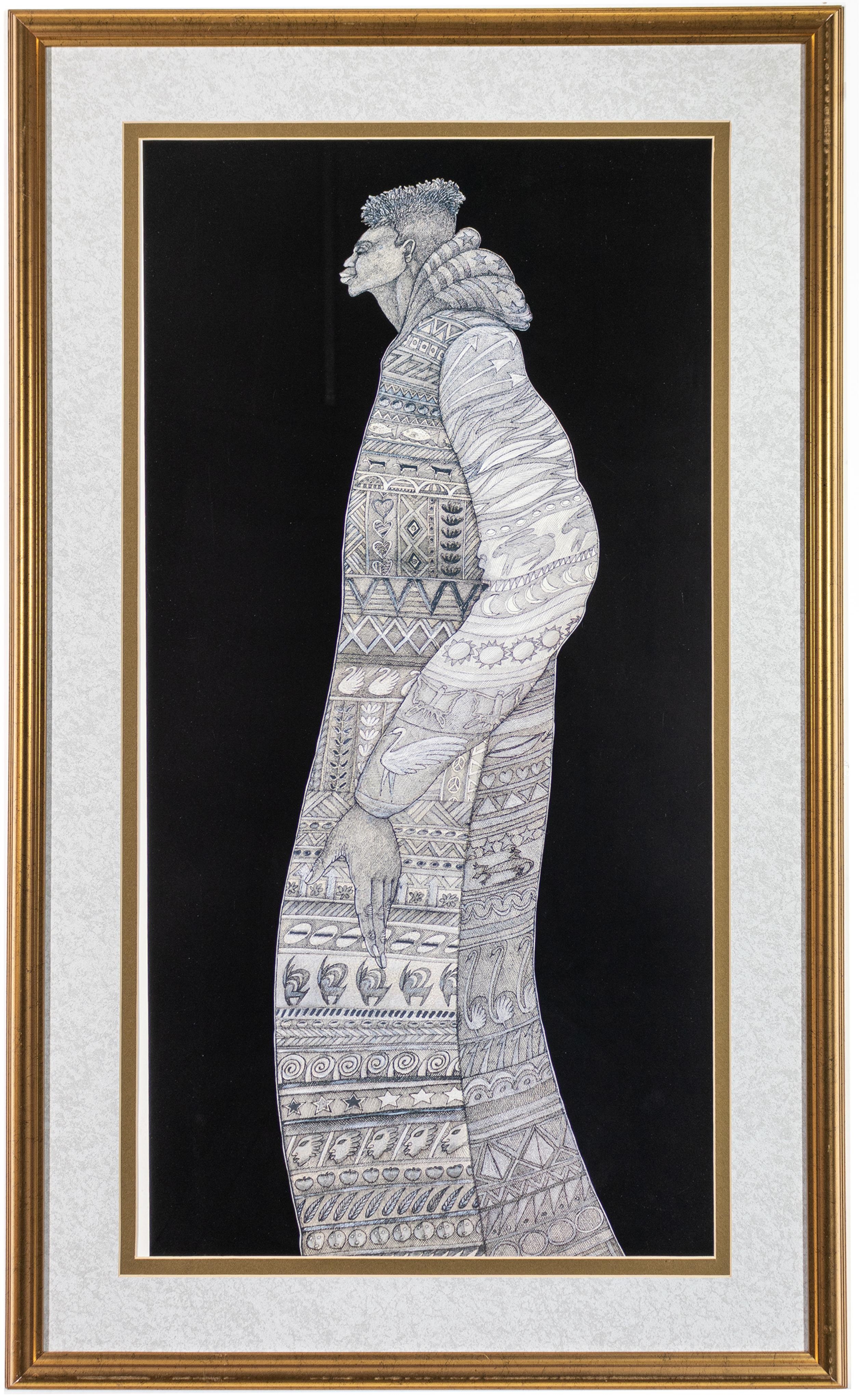 Charles Bibbs | Charles Bibbs, b. 1948, Standing Figure (1948) | MutualArt