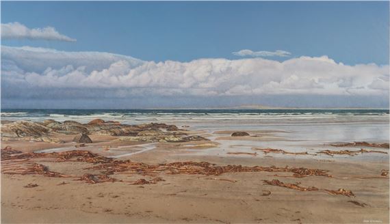 John McKerrell | WEST COAST BEACH SCENE | MutualArt