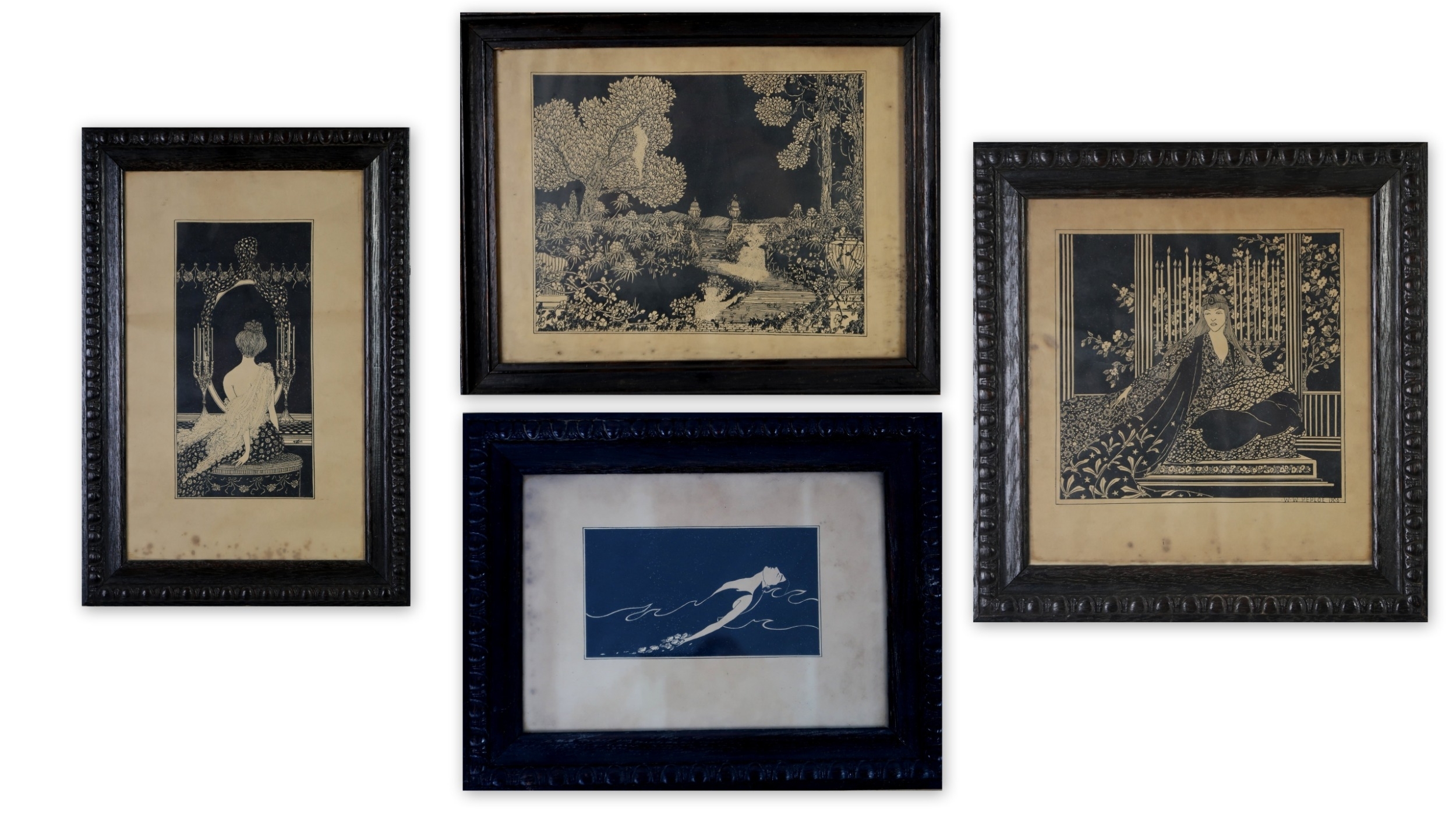 William Watson Peploe | SEATED WOMAN WITH CANDLES (1906) | MutualArt