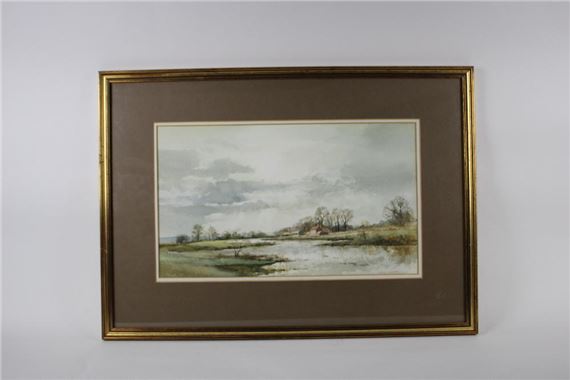 Robert Luckhurst | Robert Luckhurst - The Blackwater In Flood, Essex ...