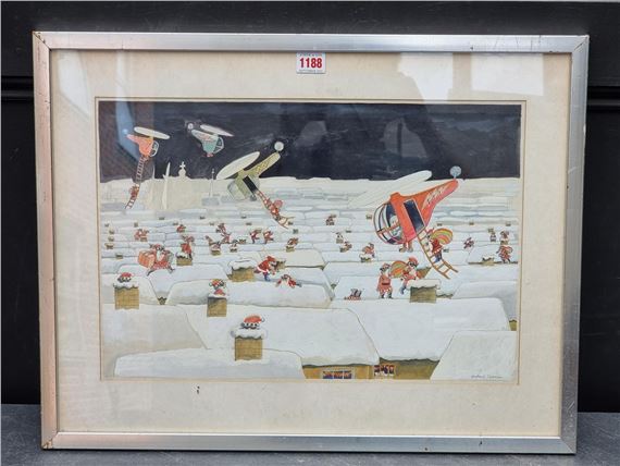 Michael Foreman | a Christmas illustration | MutualArt