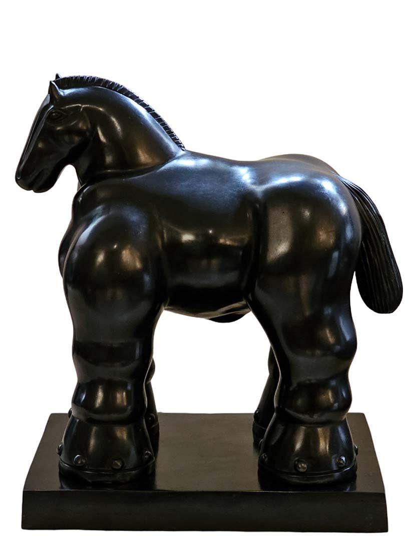 Fernando Botero | Signed And Numbered Bronze Sculpture Horse By ...
