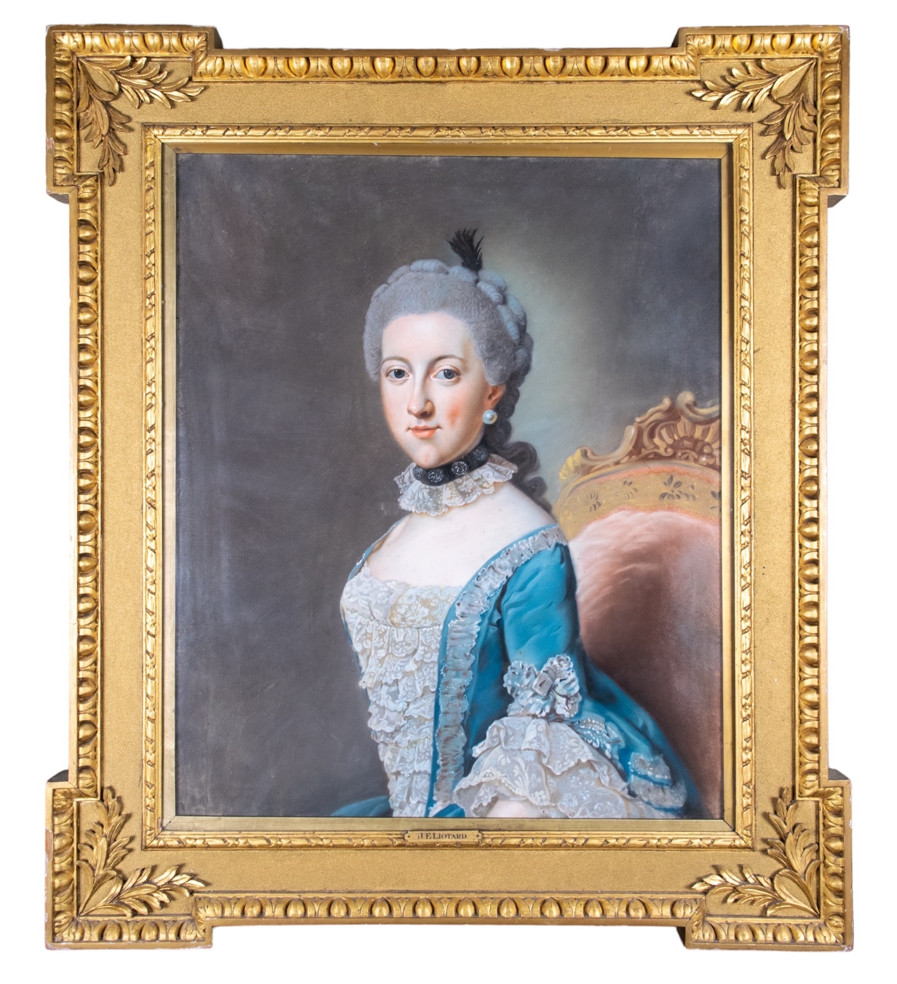 Jean-Étienne‏ Liotard | Portrait of a Lady | MutualArt