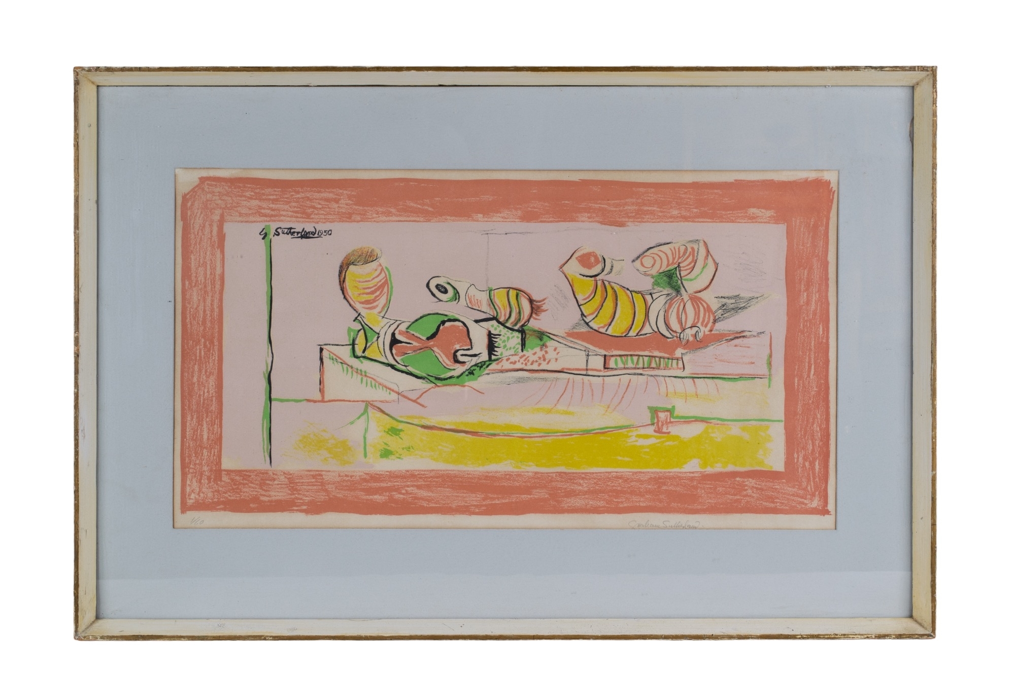 Graham Sutherland | VARIATION ON A THEME I (1953) | MutualArt